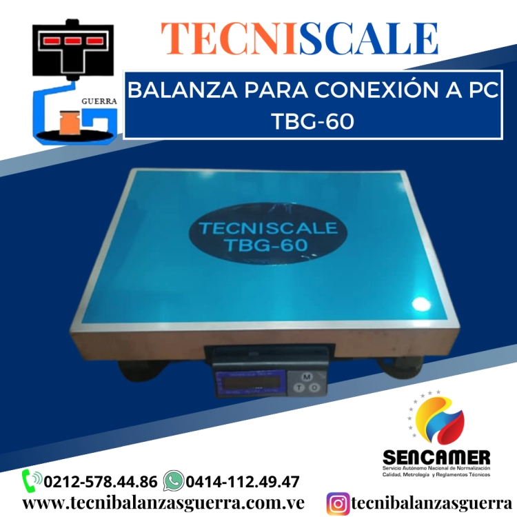 BALANZA TECNISCALE TBG-60